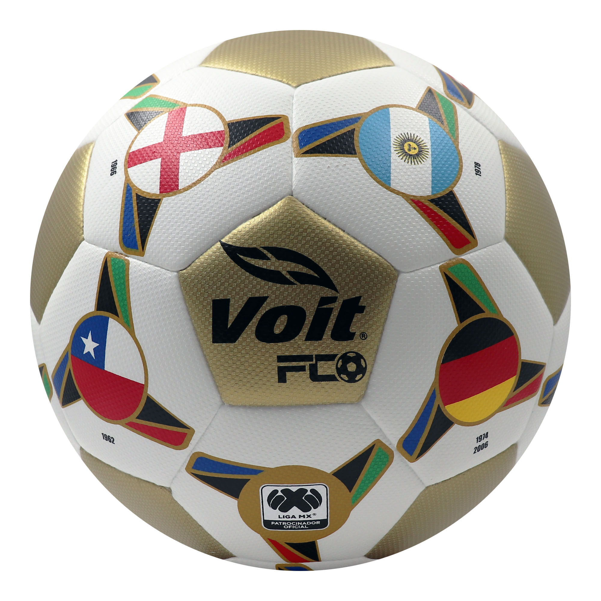 Balón Fútbol No. 5 Hibrido Flags | Voit MX | Tienda en Línea